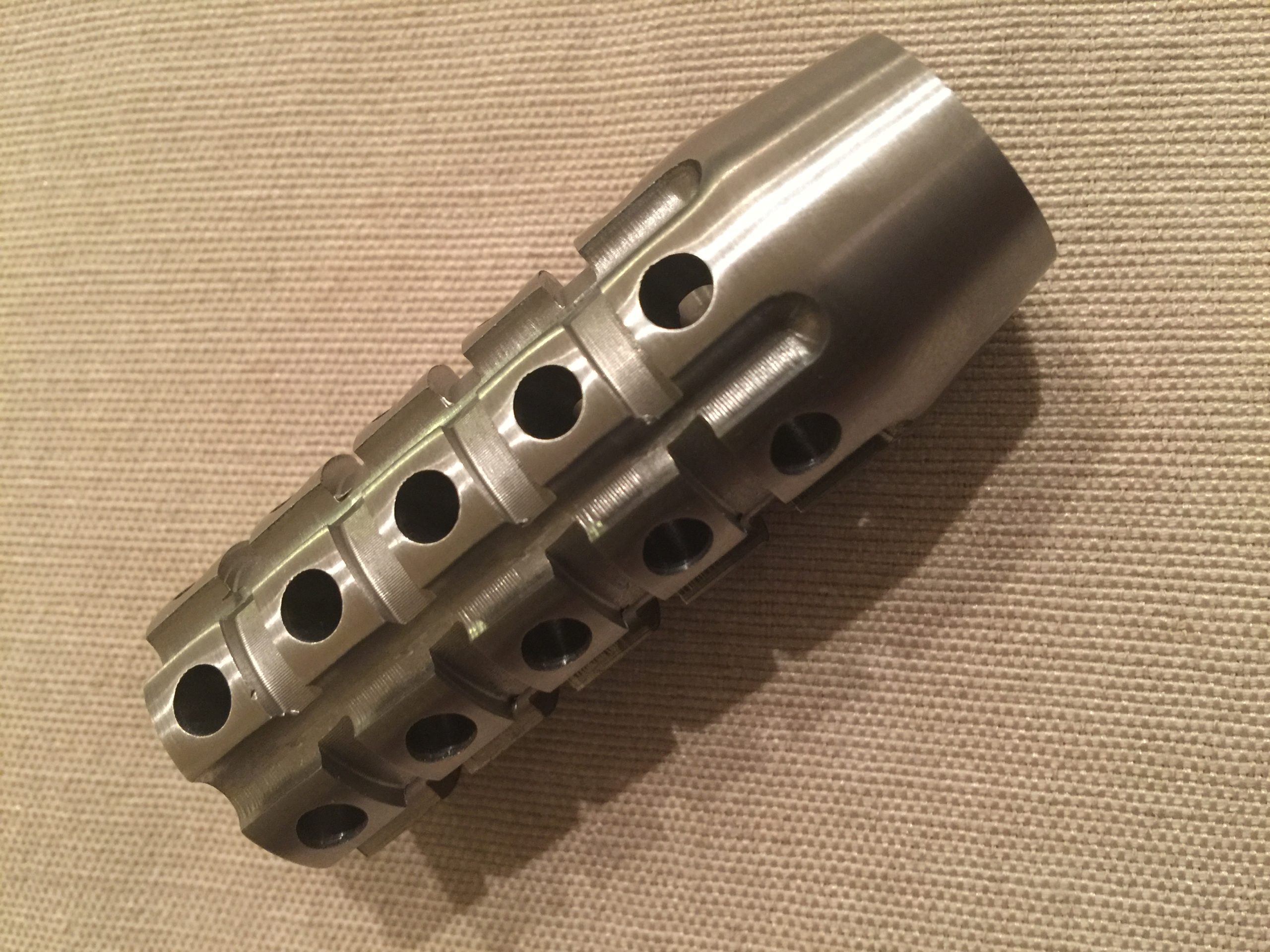 30 Cal Pineapple Muzzle Brake - JMS Tactical - Burton, TX